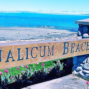 "Qualicum Beach" Sticker for Sale by bodys | Redbubble