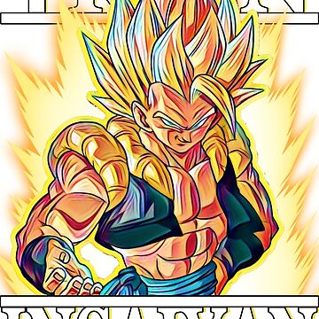 "Train Insaiyan Gogeta Super Saiyan DB/DBZ/DBGT/DBS " Sticker for Sale ...