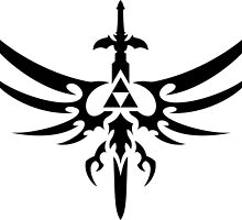 Zelda Triforce Outline