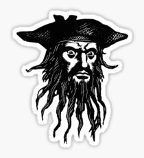 Blackbeard Stickers | Redbubble