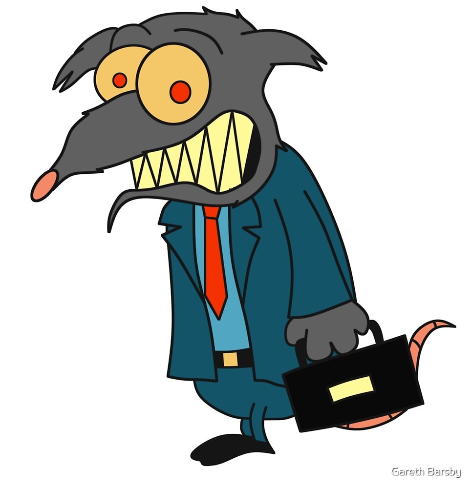 "Mr. Rat" by Gareth Barsby | Redbubble