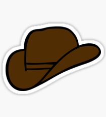 Cowboy Hat: Stickers | Redbubble
