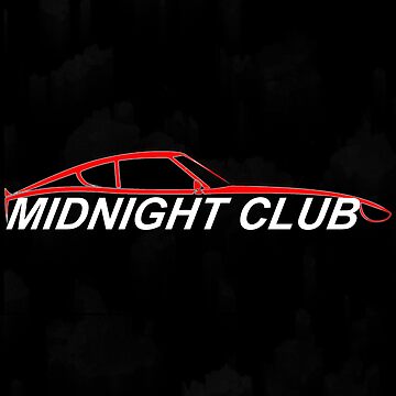 "MidNight Club" Sticker for Sale by gimhan | Redbubble