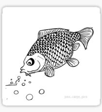 Carp Fishing Stickers | Redbubble