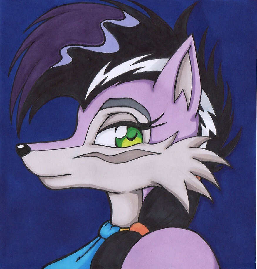 "Lupe the Wolf" by GothicKitty3 | Redbubble