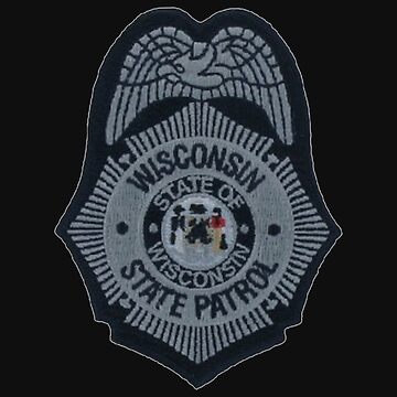 "Wisconsin State Patrol" Sticker for Sale by Lawrence Baird | Redbubble