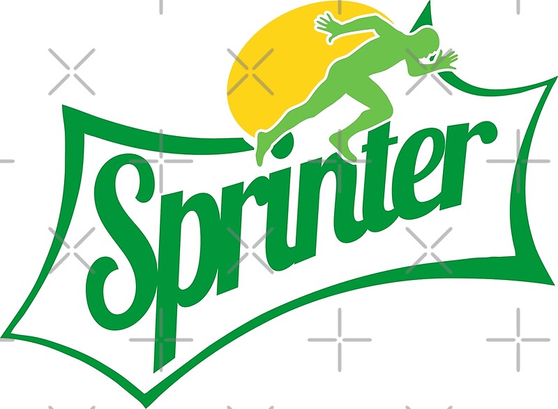 "Running sprinter- A funny joke on the popular sport brand" by Hotprint ...