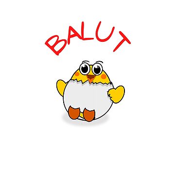 "Balut Funny Filipino Funny Gift T-Shirt Classic" Sticker for Sale by ...