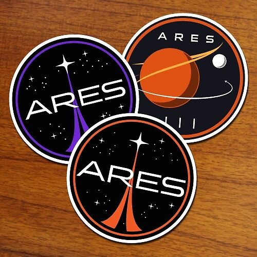 "ARES Sticker Pack" by David White | Redbubble