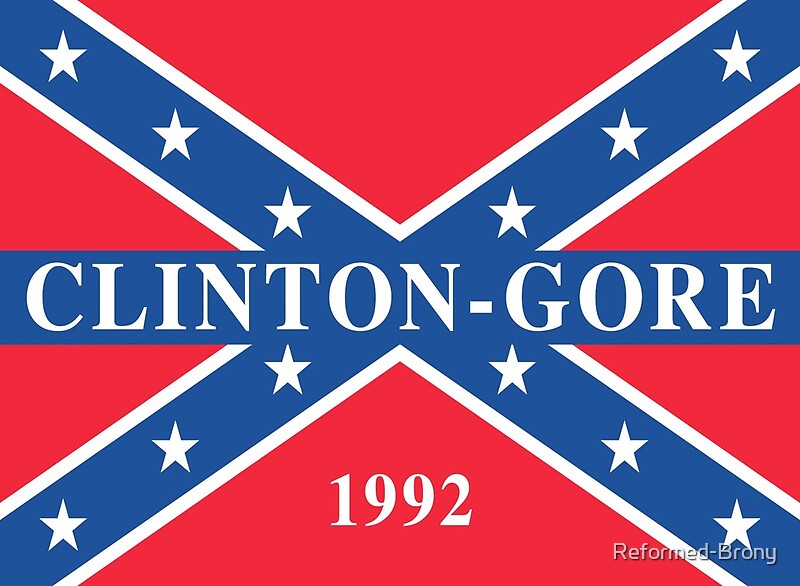 "Clinton Gore 1992" by Reformed-Brony | Redbubble