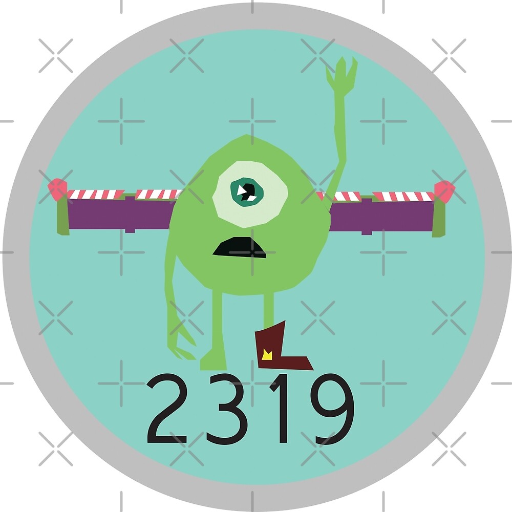 "2319 Monsters Inc" by Jackson Bourke | Redbubble