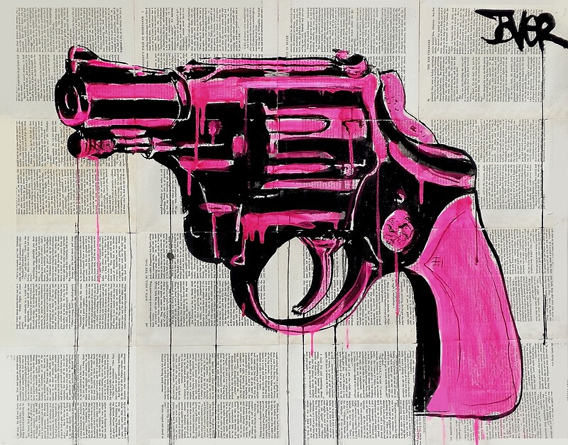 "pop gun" by Loui Jover | Redbubble