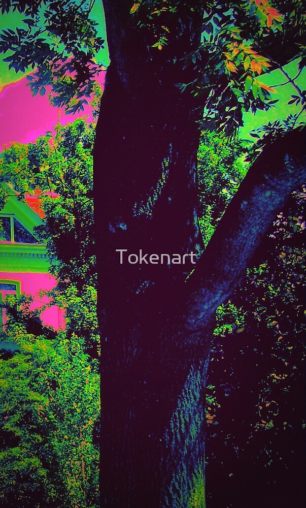 "The waving tree" by Tokenart | Redbubble