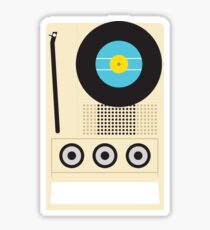 Record Player: Stickers | Redbubble