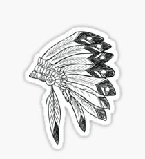Apache Indian: Stickers | Redbubble