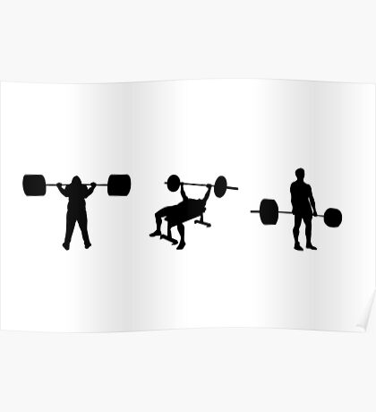 Powerlifting: Posters | Redbubble
