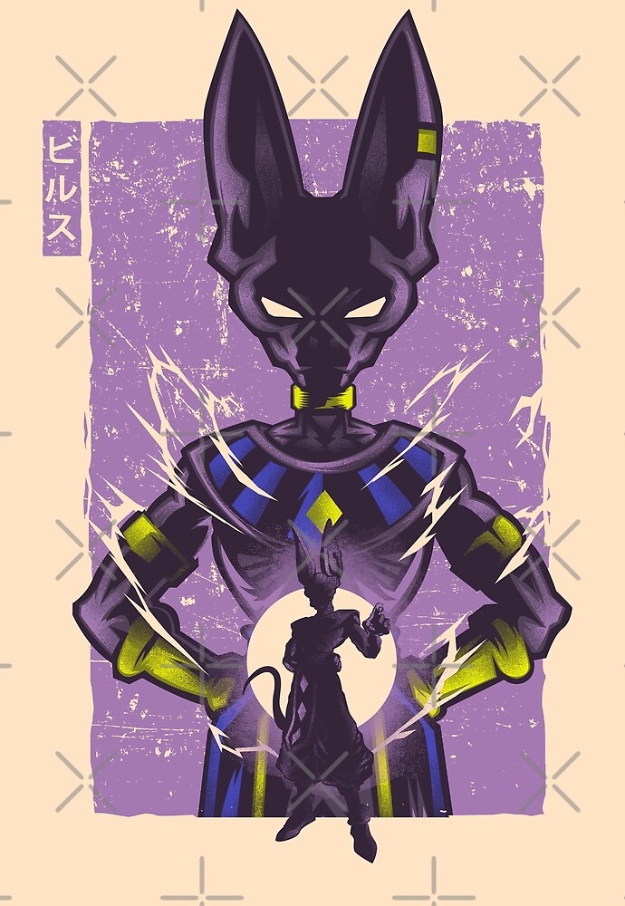 "Beerus Retoro" by Hypertwenty Designs | Redbubble