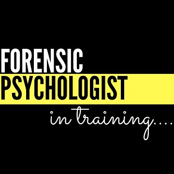 "Forensic Psychologist in training - Psychology Design" Spiral Notebook ...