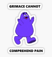 Grimace Stickers | Redbubble