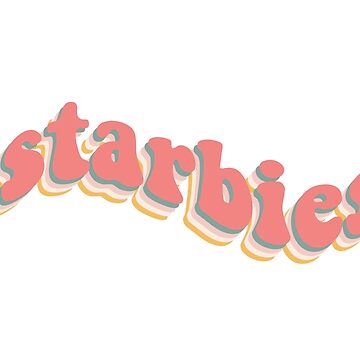 "Starbies" Sticker for Sale by crazychameleon | Redbubble