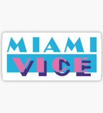 Miami Vice Stickers | Redbubble