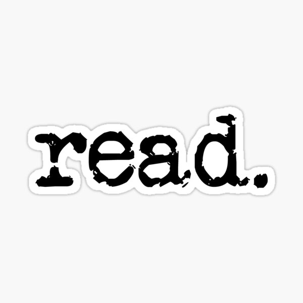 Read Stickers | Redbubble