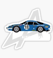 Renault Alpine A110 Stickers | Redbubble