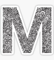 Letter M Stickers | Redbubble