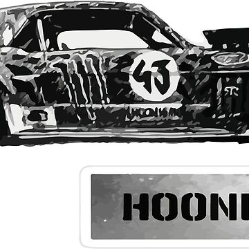"Hoonicorn drawing black and white best gift for drift passionate ...