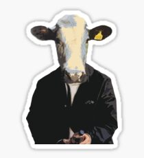 Cow Head: Stickers | Redbubble