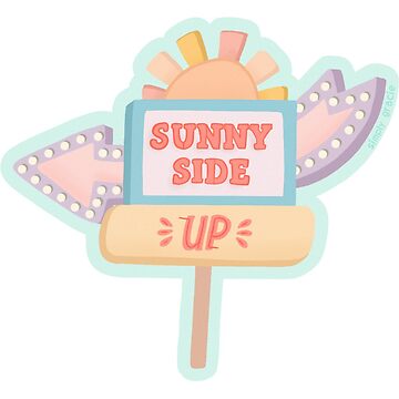 "Pastel Sign" Sticker for Sale by mango morning | Redbubble