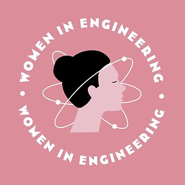 "Women In Engineering" Sticker for Sale by Anna3321 | Redbubble