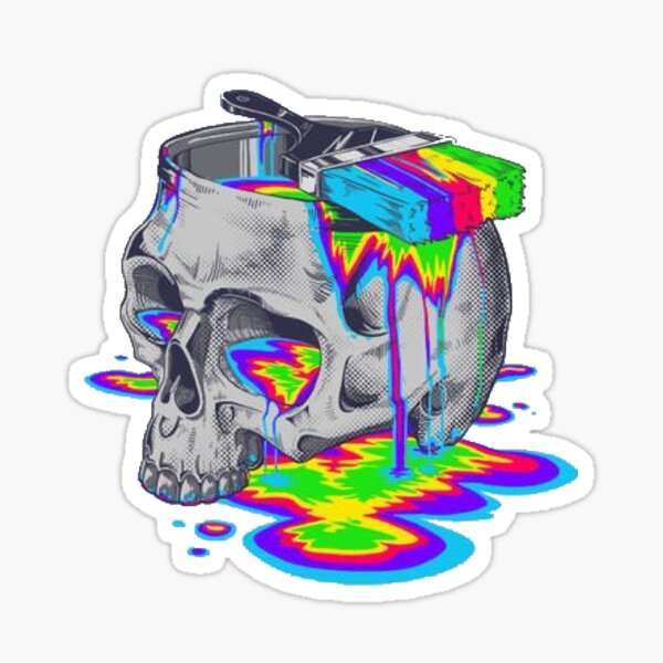 Trippy Stickers | Redbubble