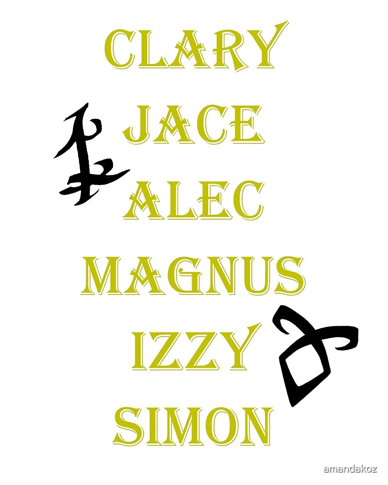 "Shadowhunter Names" by amandakoz | Redbubble