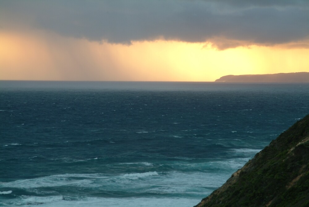 "Joe Mortelliti Gallery - View from the tip of Cape Otway toward ...