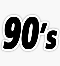 90s: Stickers | Redbubble
