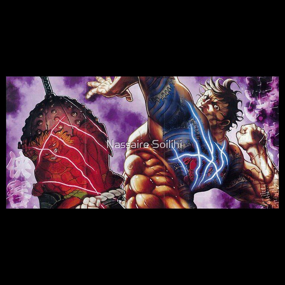 "Otokodachi x Kaoru Hanayama (Baki)" by Nassaire Soilihi | Redbubble