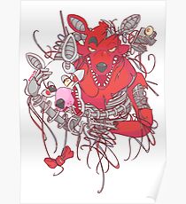 Fnaf Mangle: Posters | Redbubble