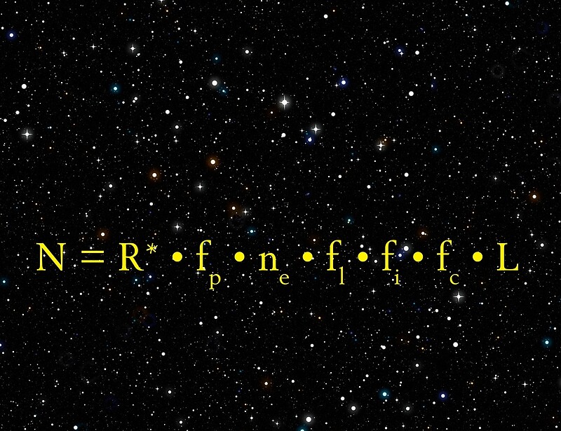 "DRAKE EQUATION of EXTRATERRESTRIAL ALIEN LIFE" by Daniel-Hagerman ...