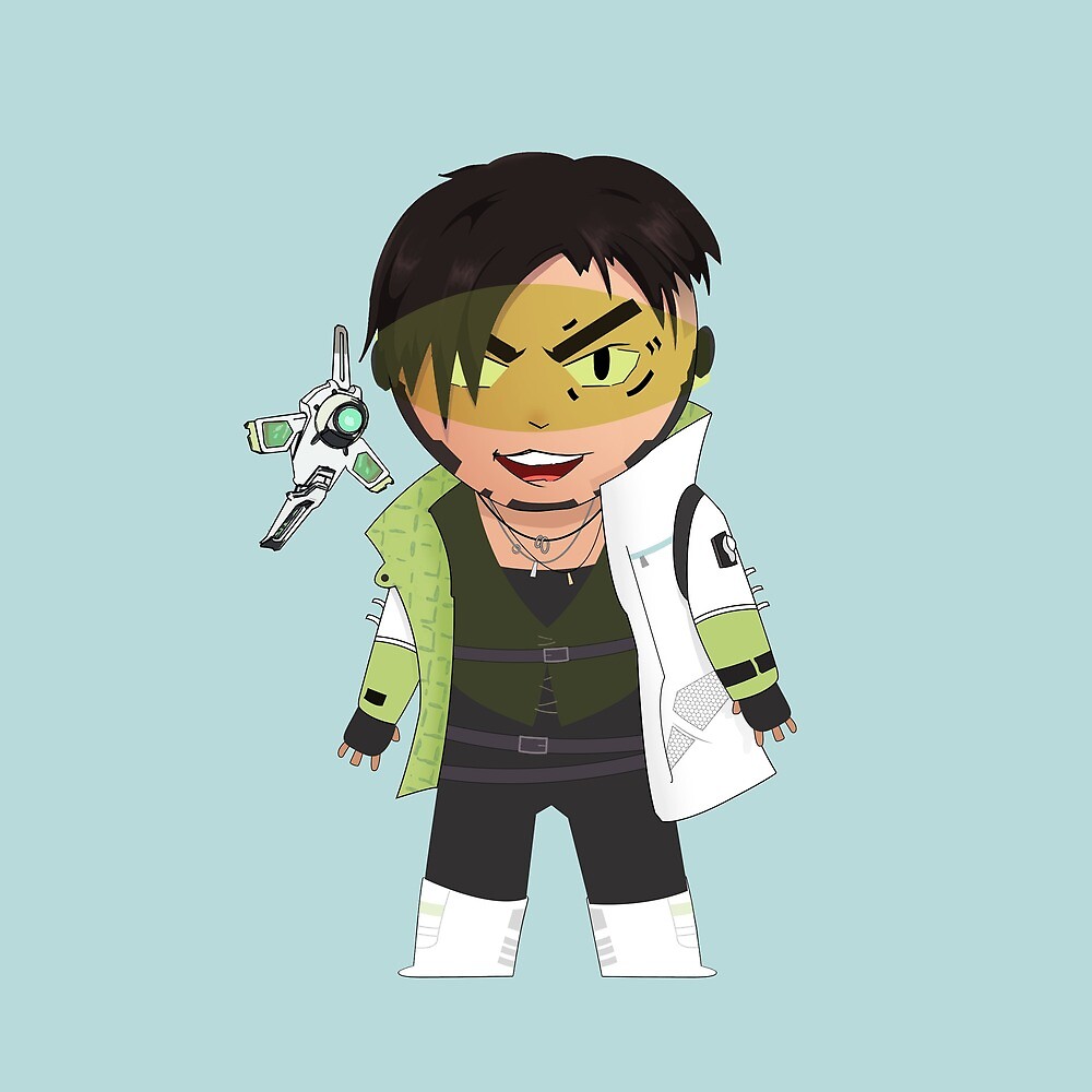 "Apex Legends | Chibi Crypto" by bisque-design | Redbubble