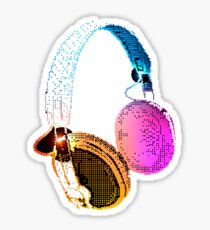 Headphones: Stickers | Redbubble