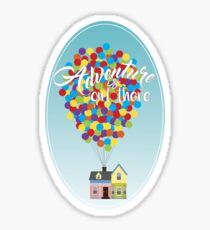 Pixar Up Stickers | Redbubble