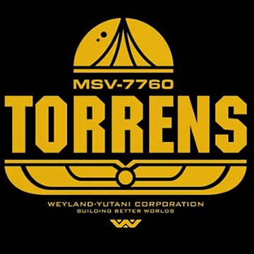 "USCSS Torrens" Sticker for Sale by RedeemerOfSouls | Redbubble