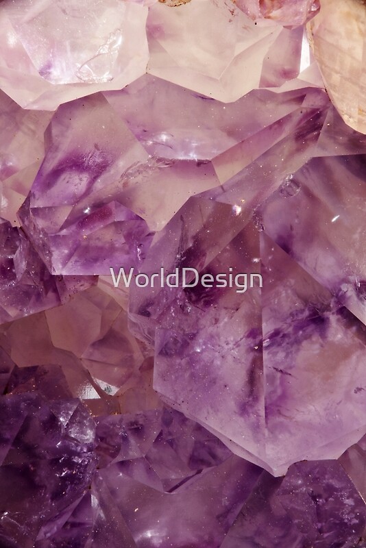 "Inside a Geode" by WorldDesign | Redbubble