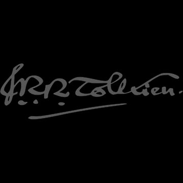 "J R R Tolkien Signature " Sticker for Sale by Threadrock | Redbubble