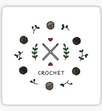 Crochet: Stickers | Redbubble