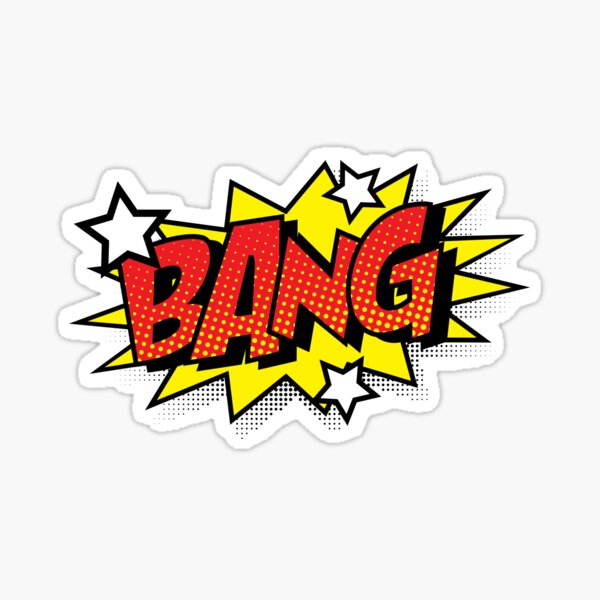 Boom Pow Stickers | Redbubble