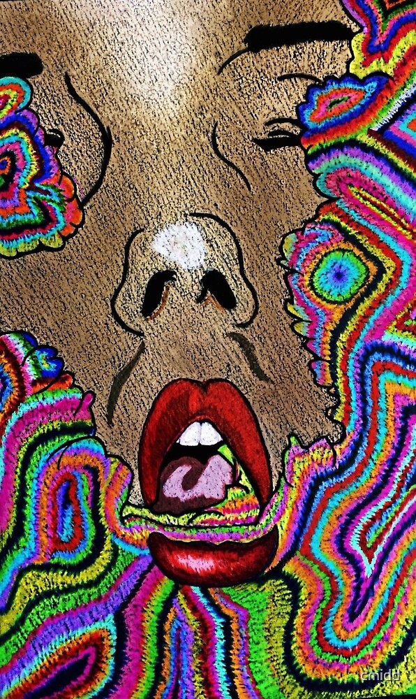 "trippy smoke design" by cmidd | Redbubble