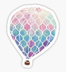 Hot Air Balloon Stickers | Redbubble