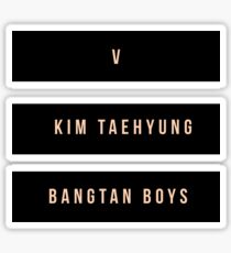 Bangtan Boys: Pegatinas | Redbubble